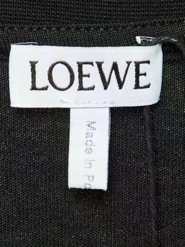 Loewe Logo Embroidered T-shirt