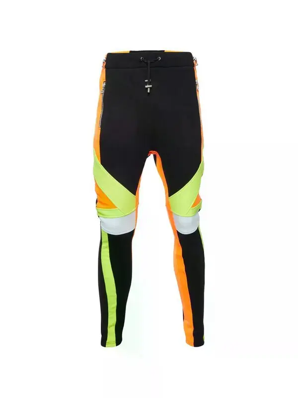 Balmain Colour-block Jersey Track Pants