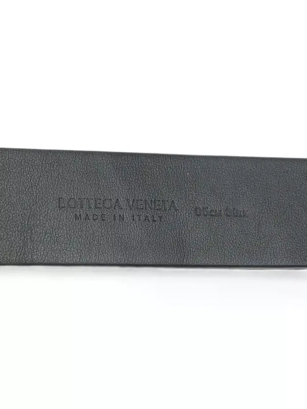 Bottega Veneta Leather Buckle Belt