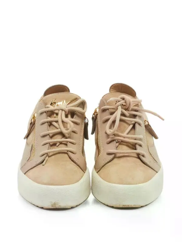 GIUSEPPE ZANOTTI Panelled Side-zip Sneakers
