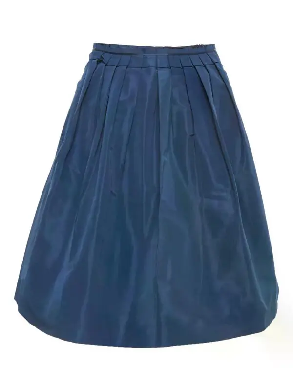 Miu Miu Pleated Mini Skirt