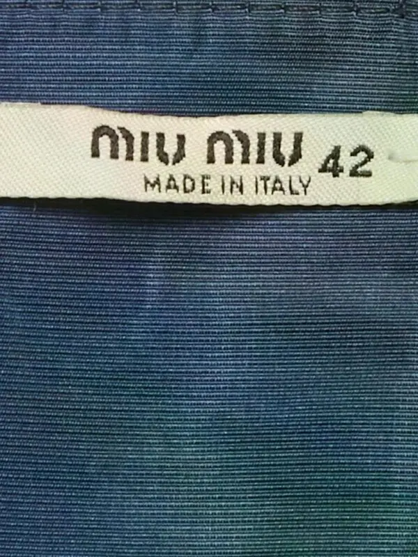 Miu Miu Pleated Mini Skirt