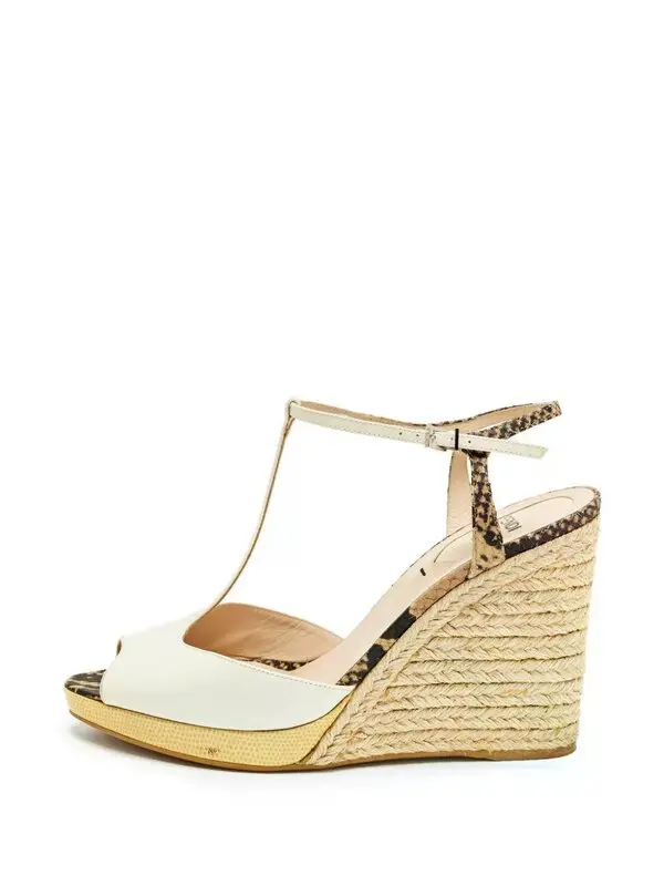 Fendi Elodie Wedge Sandals