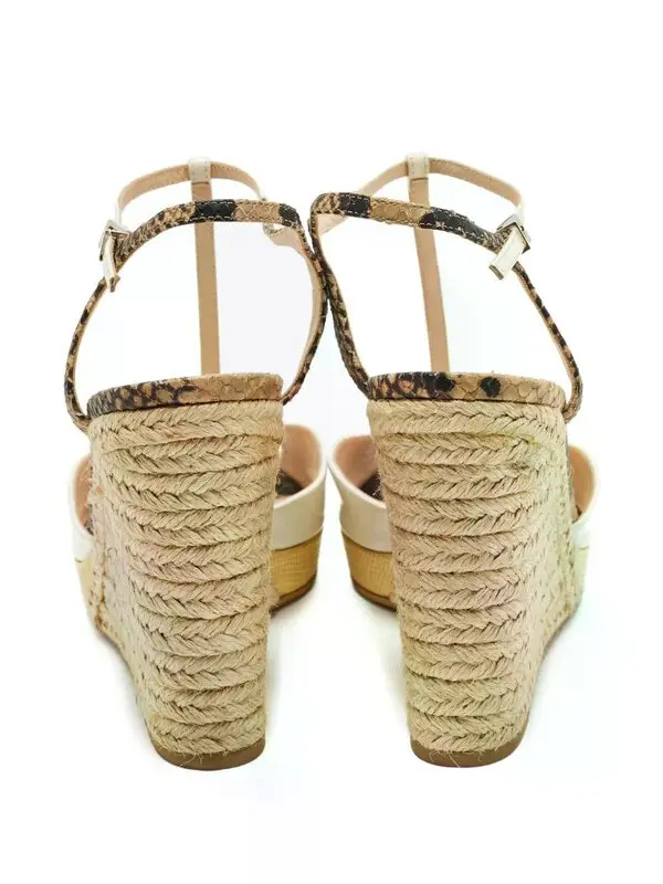 Fendi Elodie Wedge Sandals