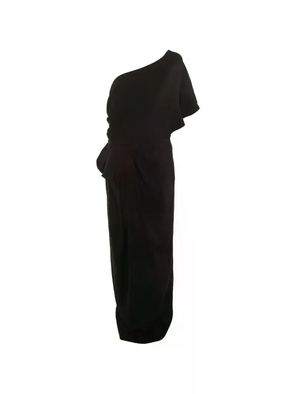 Paule Ka One-shoulder Maxi Dress