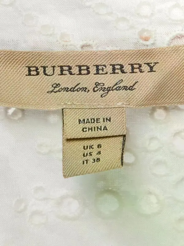 Burberry Daniela Long Sleeve Mini Dress