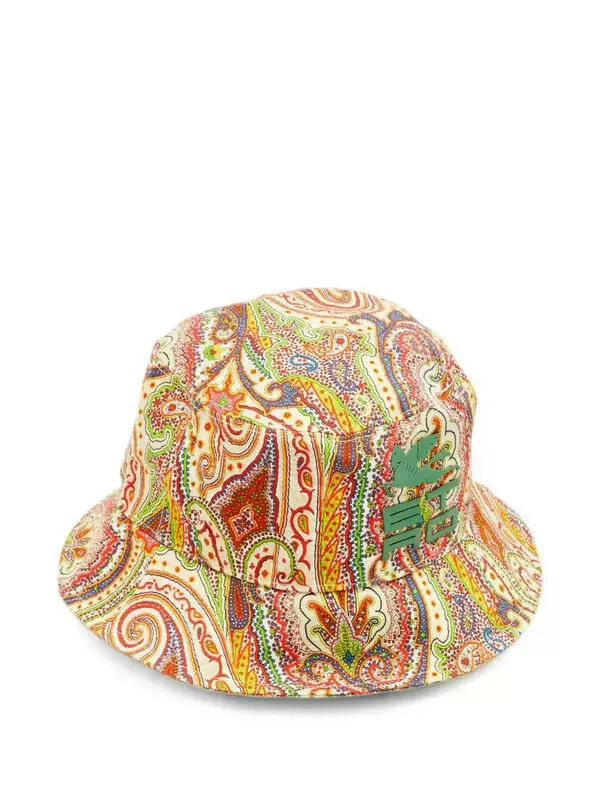 Etro Paisley Print Bucket Hat - Neutrals