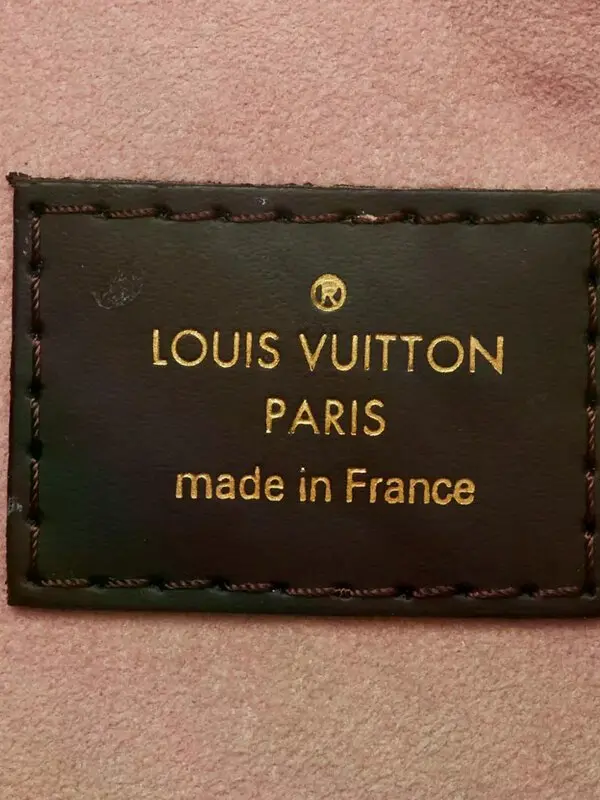 LOUIS VUITTON Damier Ebene Normandy Tote Bag - Brown