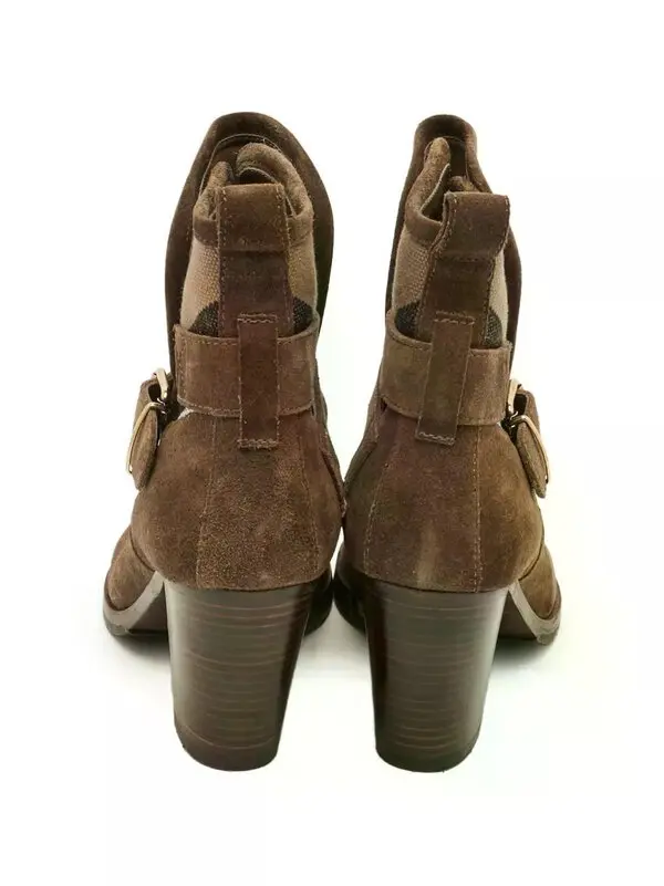 Burberry Larina Buckled Ankle Boots