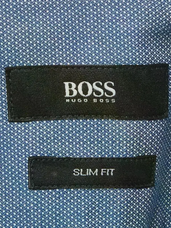 BOSS Slim-fit Check-print Shirt