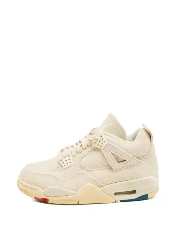 JORDAN 4 Retro "blank" Sneakers - Neutrals