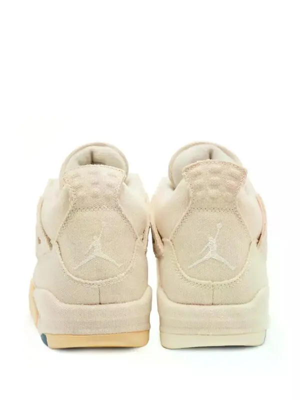 JORDAN 4 Retro "blank" Sneakers - Neutrals