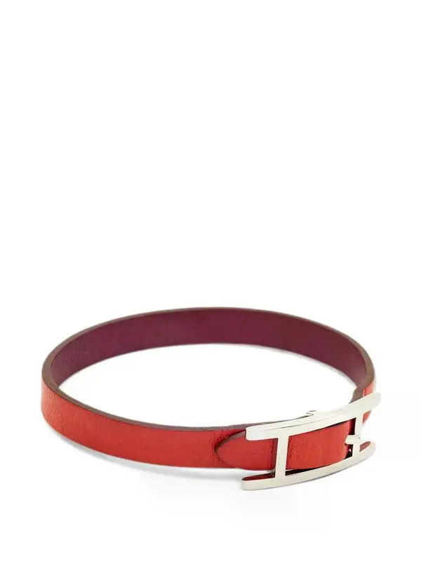 Hermès Reversible Leather Bracelet
