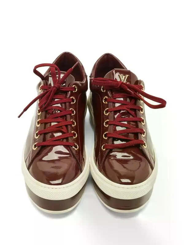 LOUIS VUITTON Lace-up Platform Sneakers