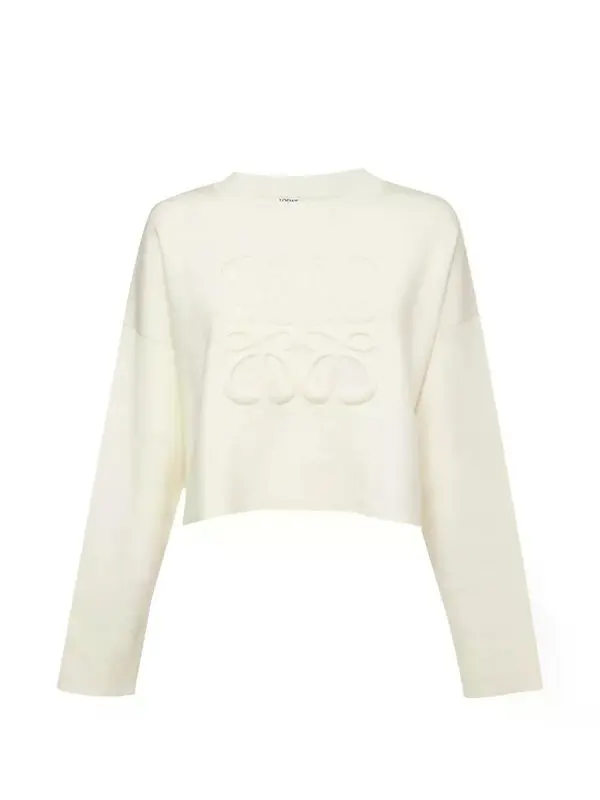 Loewe Anagram Cropped Jumper
