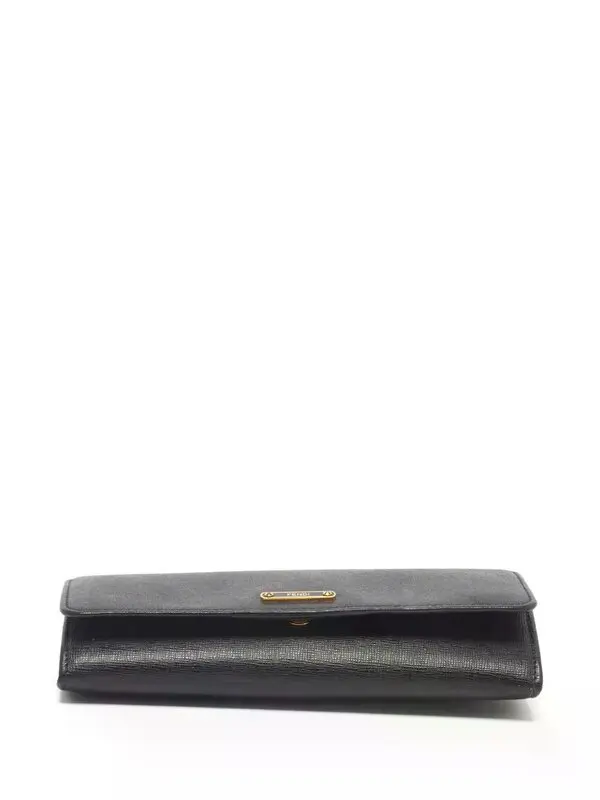 Fendi 2013 Logo-plaque Wallet