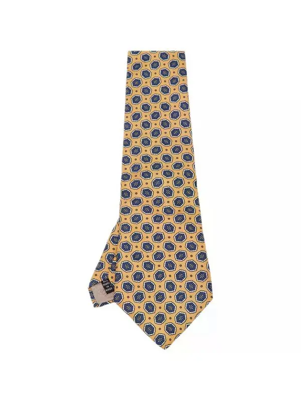 Dior Silk Tie - Yellow