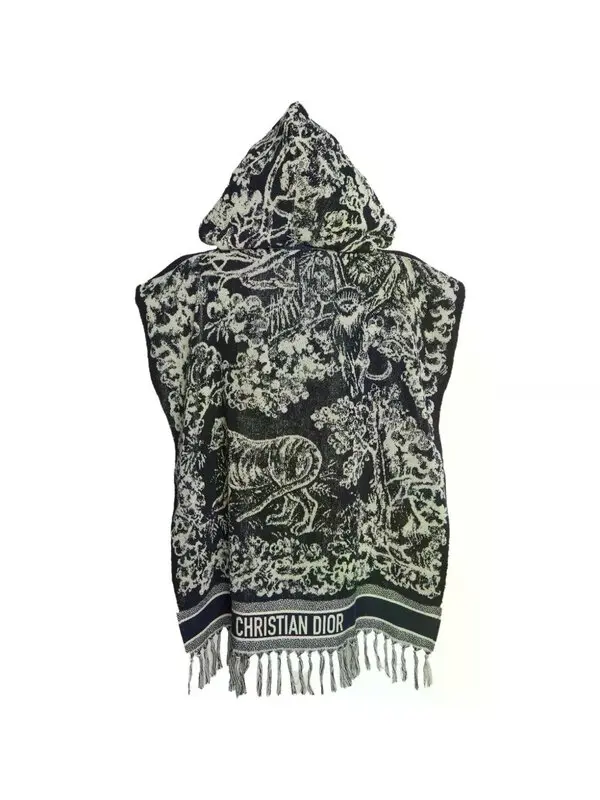 Dior Toile De Jouy Poncho