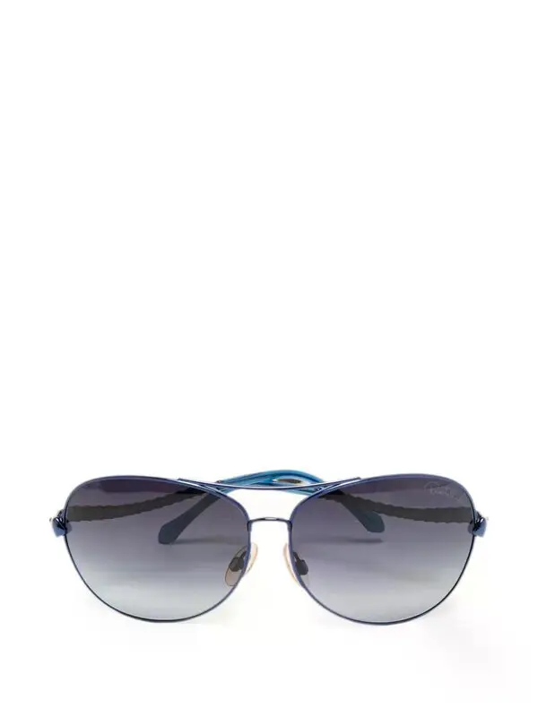 Roberto Cavalli Adhil 792s Pilot Sunglasses - Blue