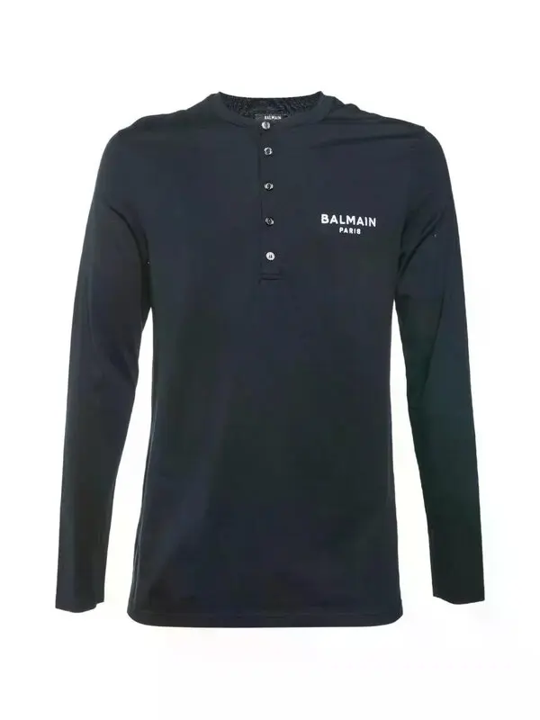 Balmain Embroidered Logo T-shirt