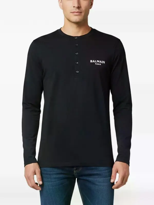 Balmain Embroidered Logo T-shirt