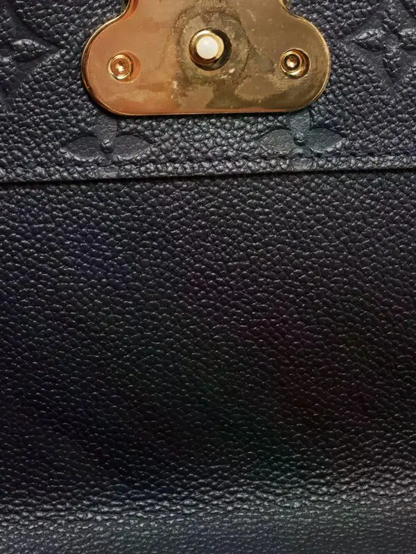 LOUIS VUITTON Vavin Monogram Empreinte Shoulder Bag - Blue