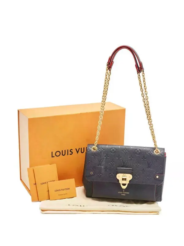 LOUIS VUITTON Vavin Monogram Empreinte Shoulder Bag - Blue