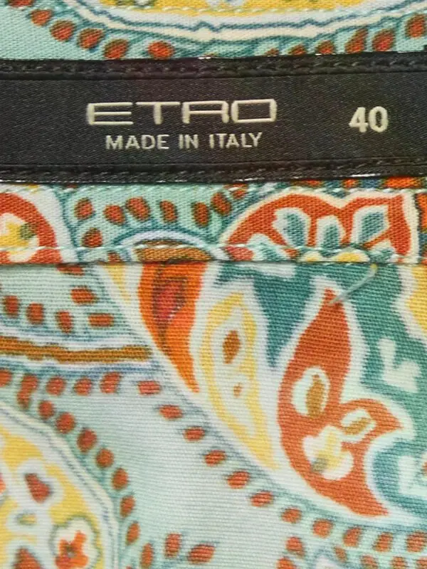Etro Paisley Print Shirt