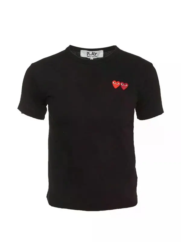 Comme Des Garçons Play Heart Embroidered T-shirt
