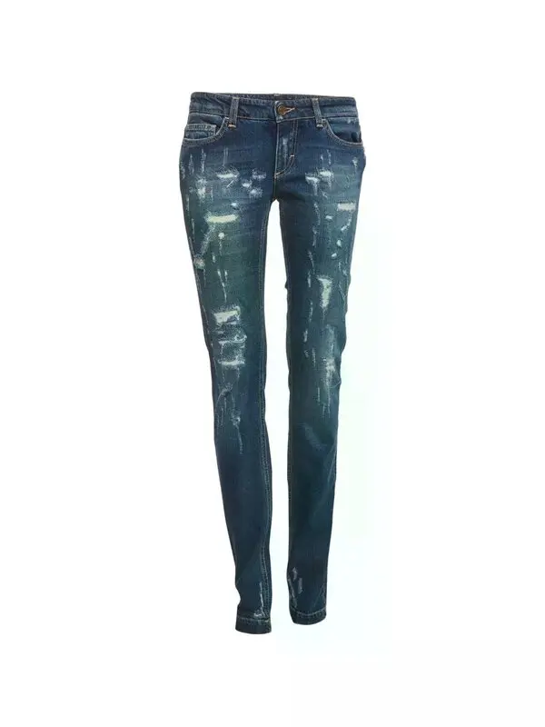 Dolce & Gabbana Distressed Denim Jeans