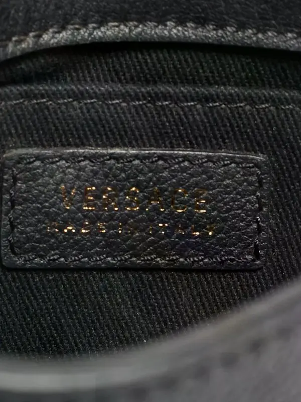Versace La Medusa Mini Shoulder Bag - Black