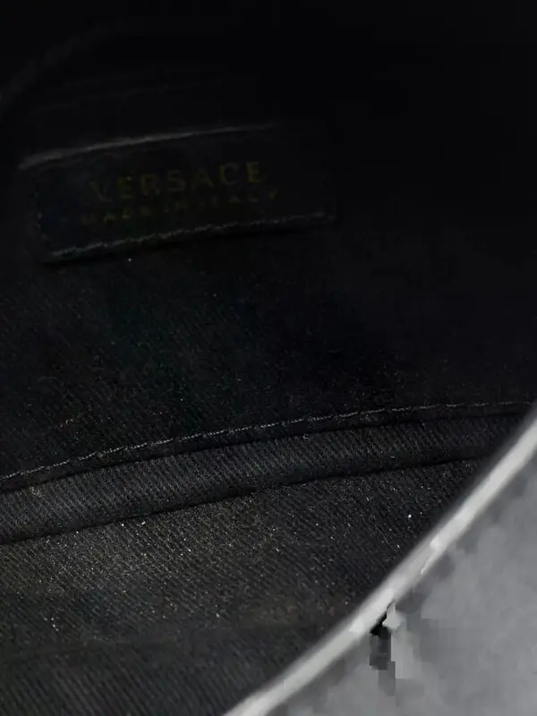 Versace La Medusa Mini Shoulder Bag - Black
