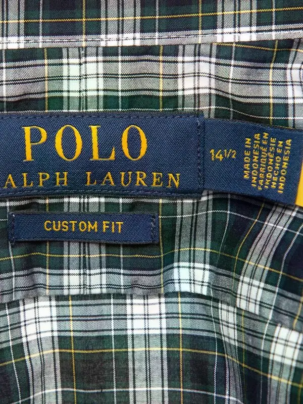 Polo Ralph Lauren Plaid Cotton Shirt