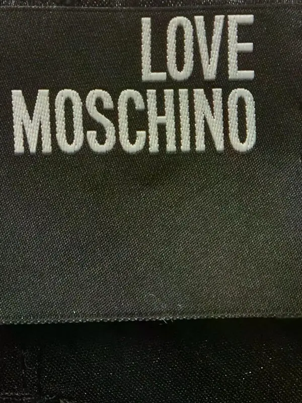Moschino Slim-fit Trousers With Gold-tone Zip Details