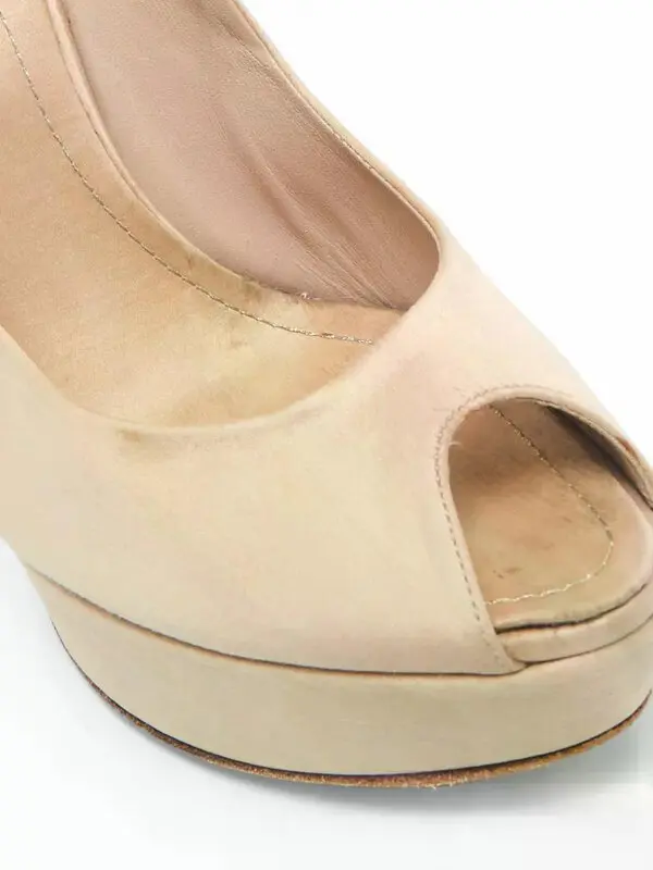 Dior Peep-toe Platform Pumps