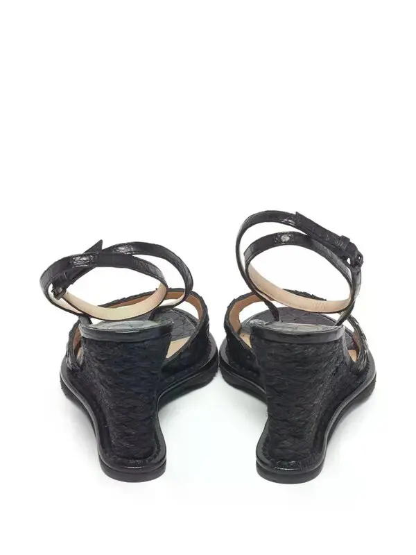 Bottega Veneta Intrecciato Wedge Sandals