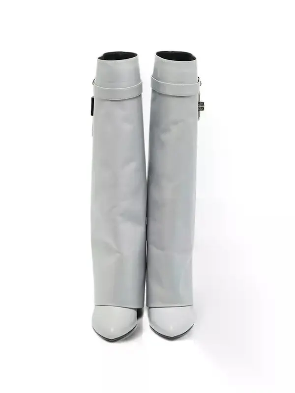 Givenchy Shark Lock Leather Boots