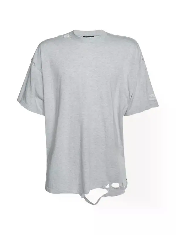 Balenciaga Short-sleeve Distressed T-shirt