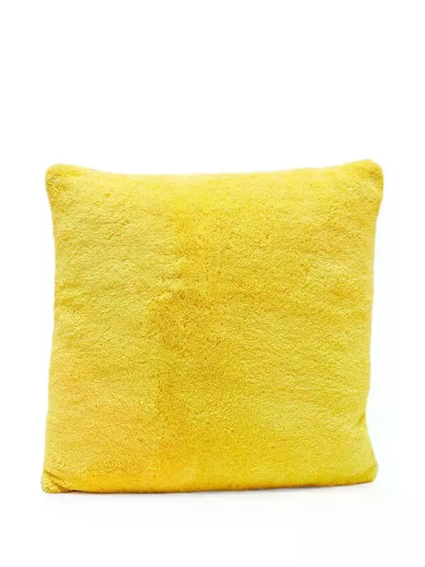 Prada Logo-embroidered Square Cushion