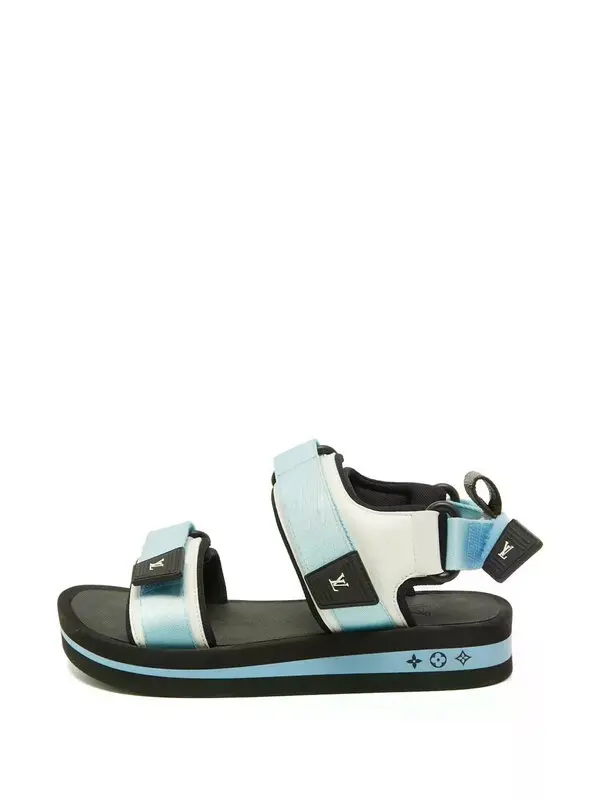 LOUIS VUITTON Arcade Touch-strap Flat Sandals