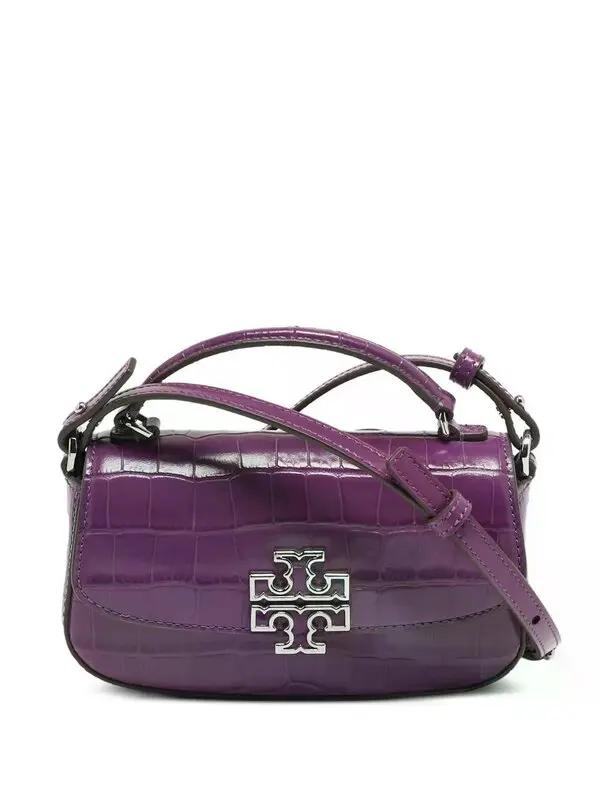 Tory Burch Britten Croc-embossed Tote Bag
