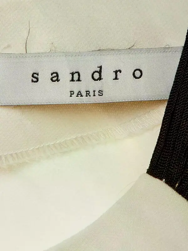 Sandro Contrast-sleeve Blouse