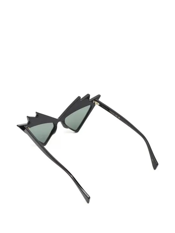 Gucci Crystal-embellished Cat-eye Sunglasses