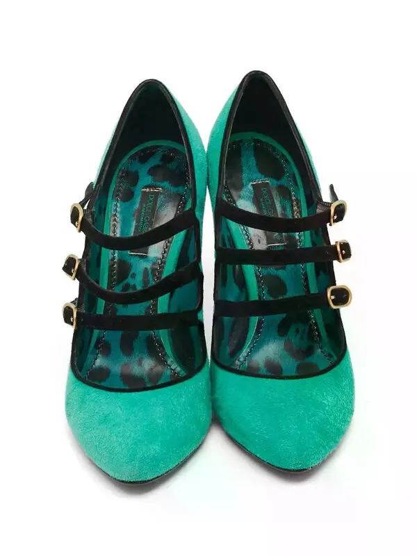 Dolce & Gabbana Buckled Mary Jane Pumps