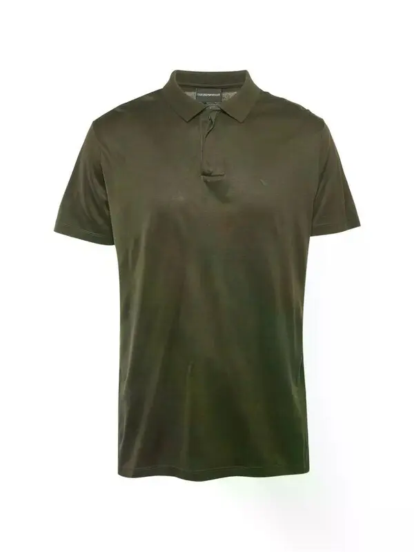 Emporio Armani Zip-up Polo Shirt
