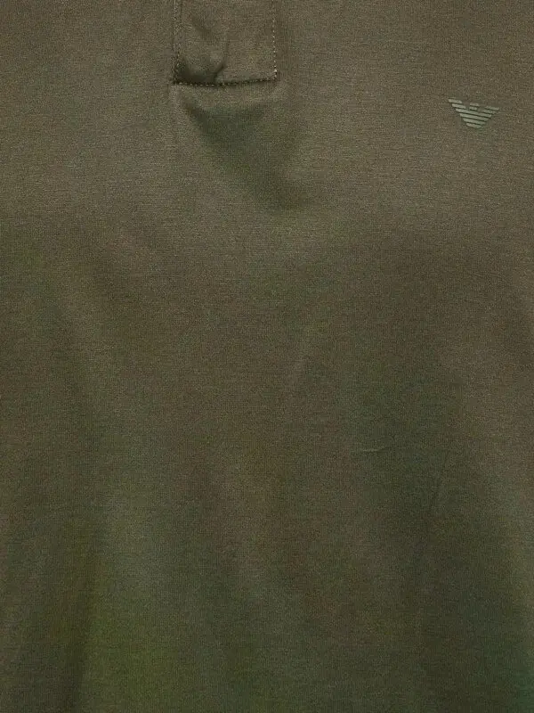 Emporio Armani Zip-up Polo Shirt