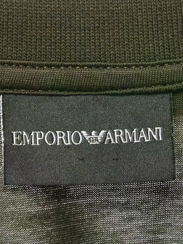 Emporio Armani Zip-up Polo Shirt