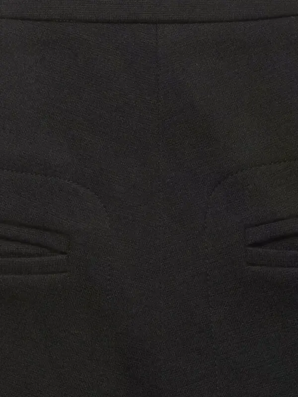 Balenciaga A-line Midi Skirt