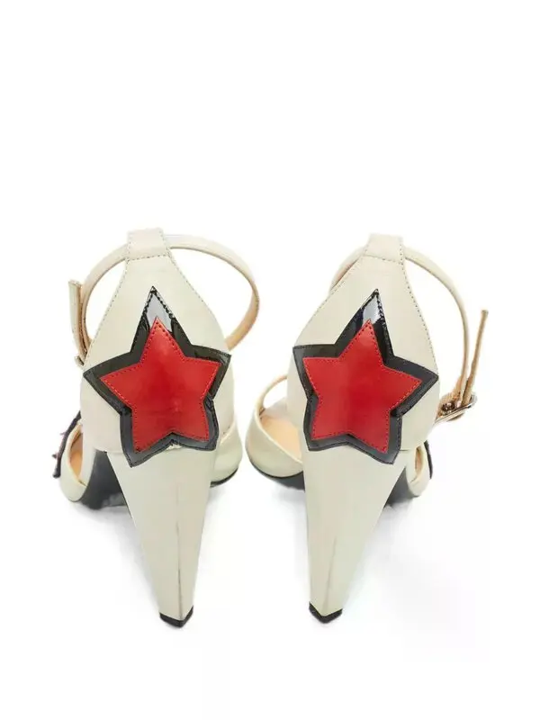 Marc Jacobs Star-patch Ankle-strap Sandals