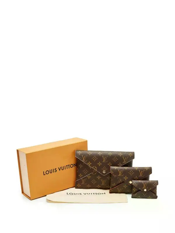 LOUIS VUITTON Kirigami Monogram Pouch Set - Brown